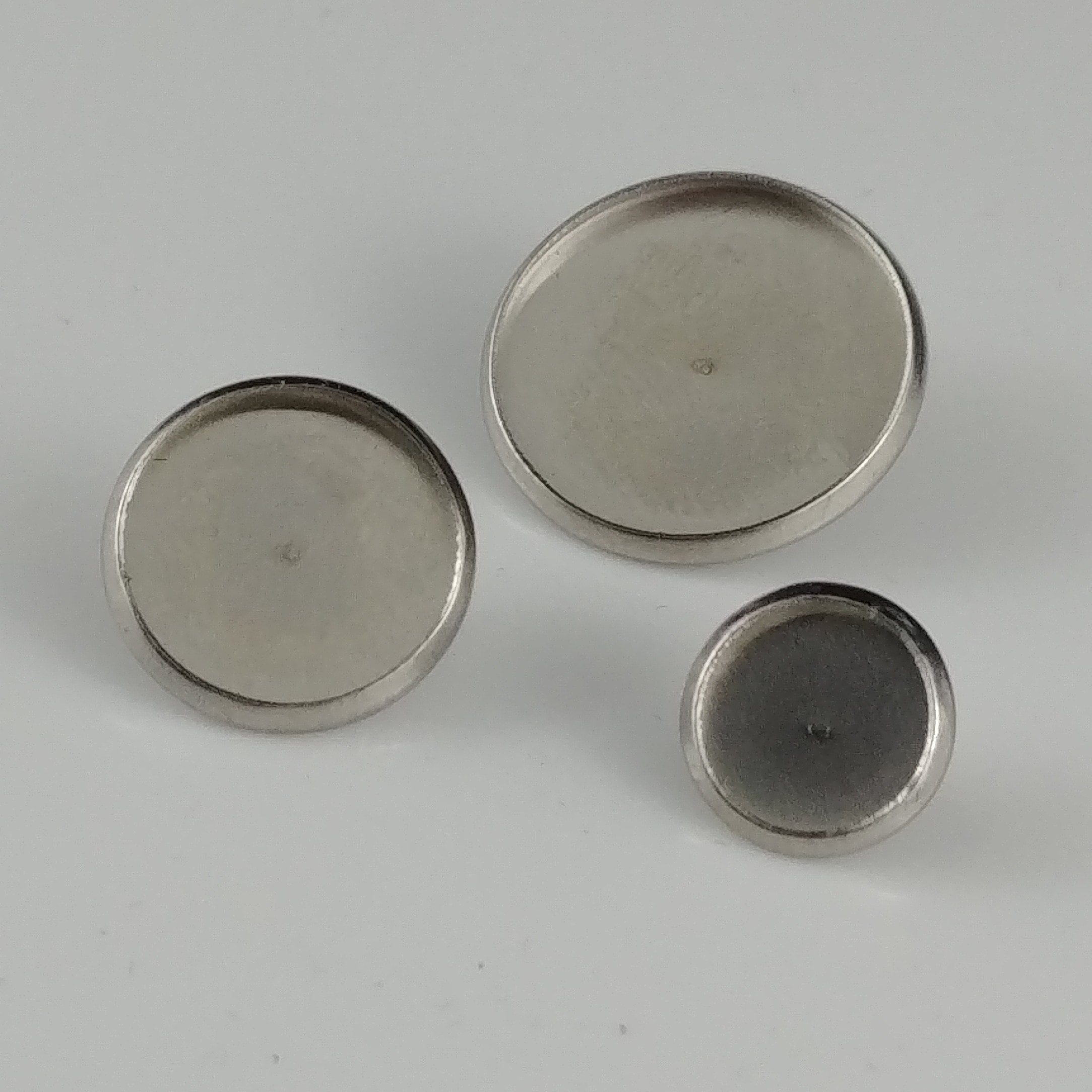 Stainless Steel Buttons | 2 Good Claymates