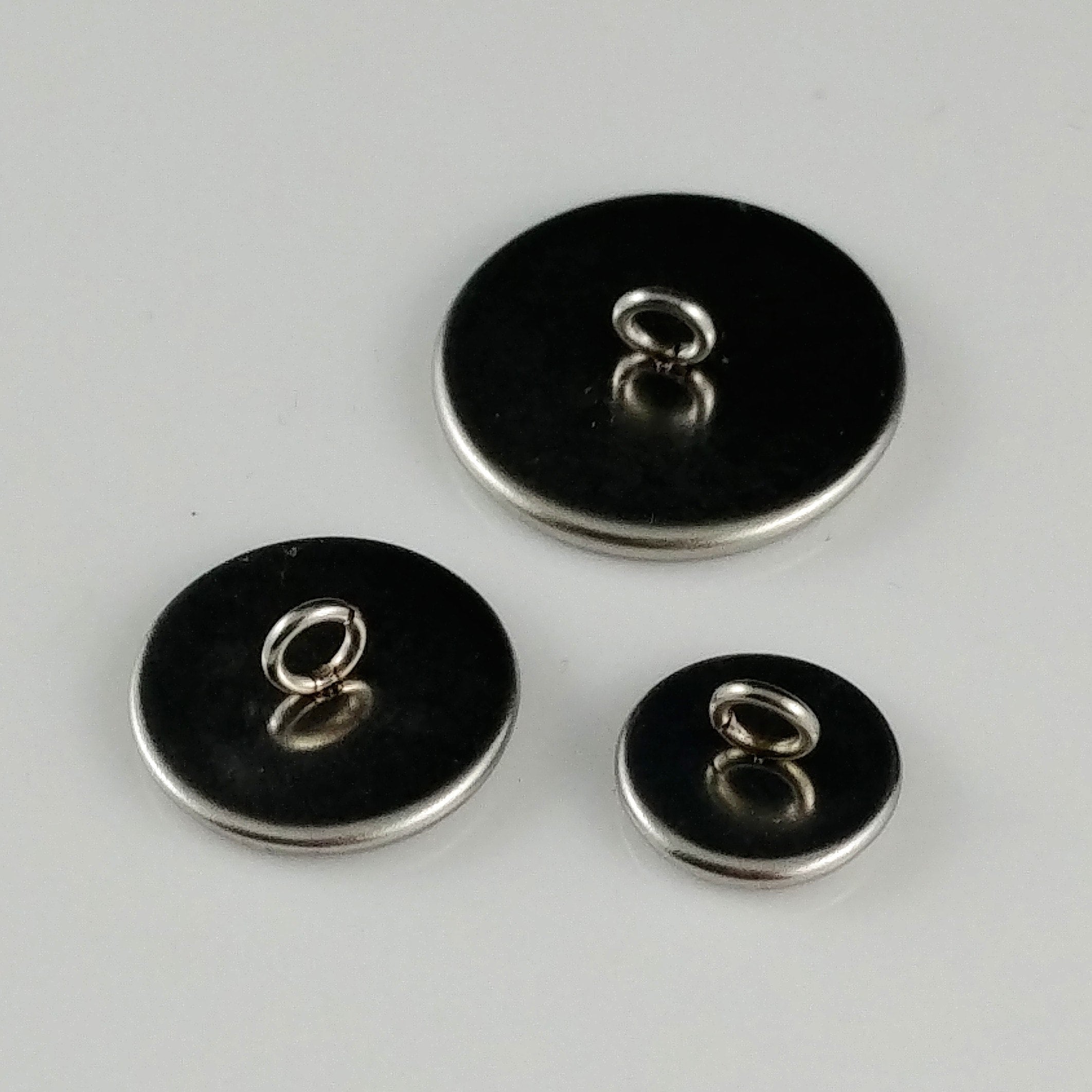 Stainless Steel Buttons | 2 Good Claymates